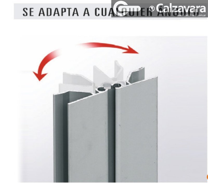 Esquinero Para Zócalo De Aluminio 10 A 12 mm Mueble Cocina - CALZAVARA